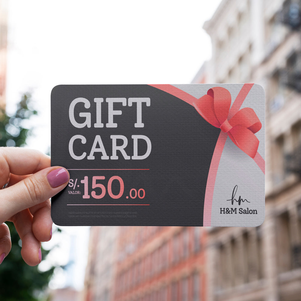 GIFT CARD 150 – H&M Salon